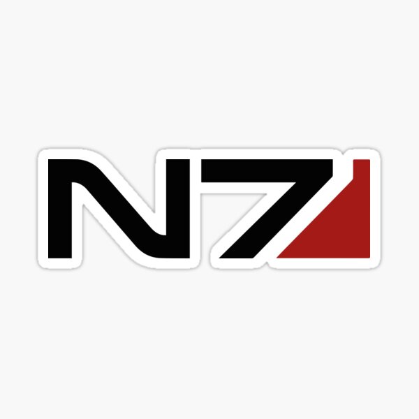 "N7 logo" Sticker by FantasyLands | Redbubble