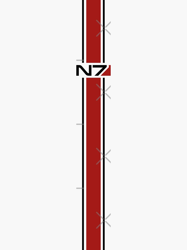"N7 logo" Sticker by FantasyLands | Redbubble