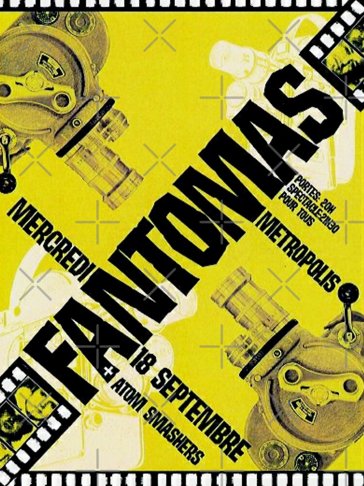 "FANTÔMAS (DIRECTORS CUT) " T-shirt for Sale by DiscoVolante ...