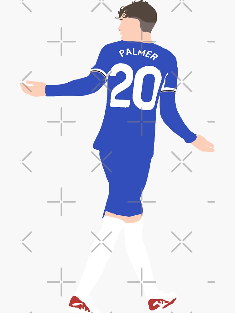 "Cole Palmer - Chelsea" Sticker by Rhys40 | Redbubble