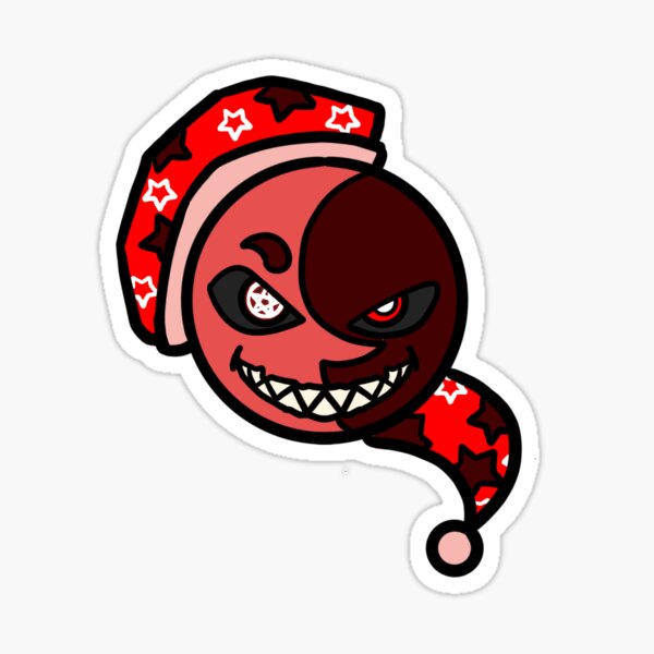 "Bloodmoon ver. 1 " Sticker for Sale by PennyCraft | Redbubble