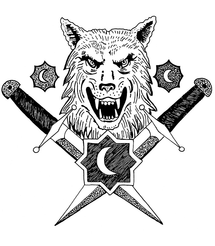 "Chechen Wolf" Art Prints by michaelwpg | Redbubble