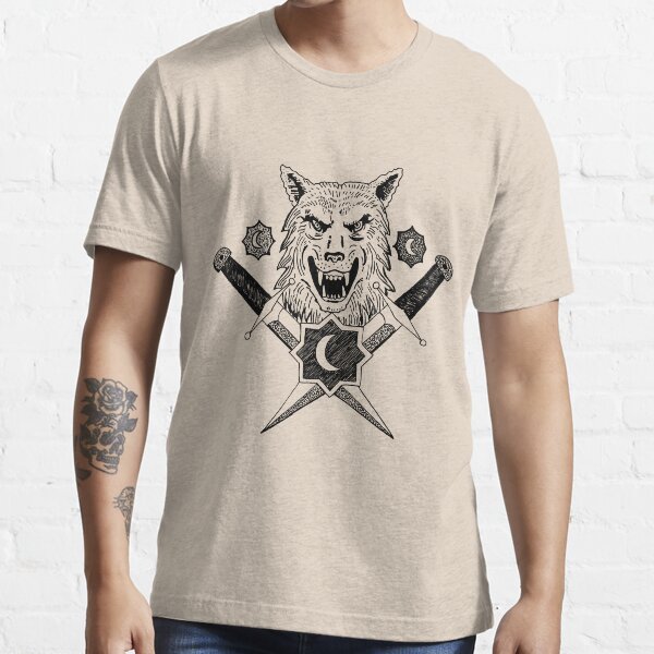 "Chechen Wolf" T-shirt for Sale by michaelwpg | Redbubble | wolf t ...