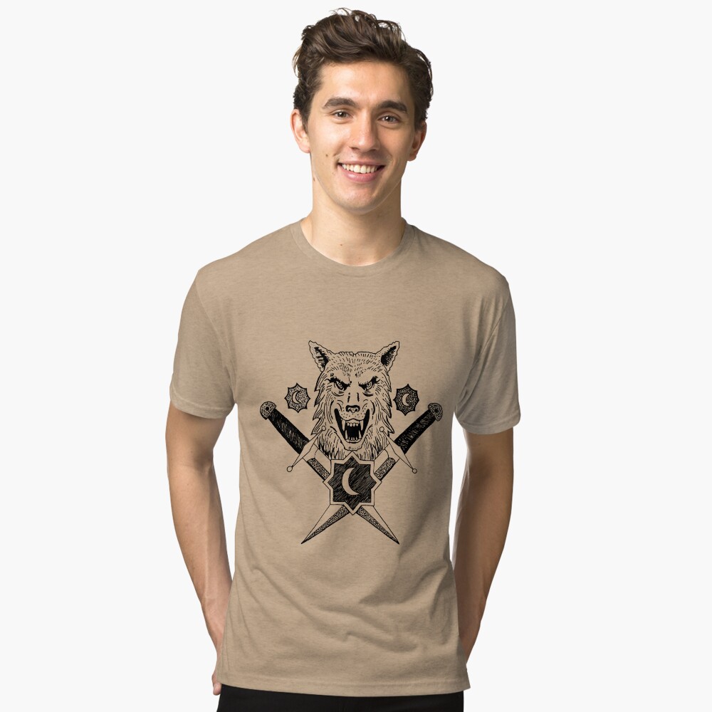 "Chechen Wolf" Sticker for Sale by michaelwpg | Redbubble