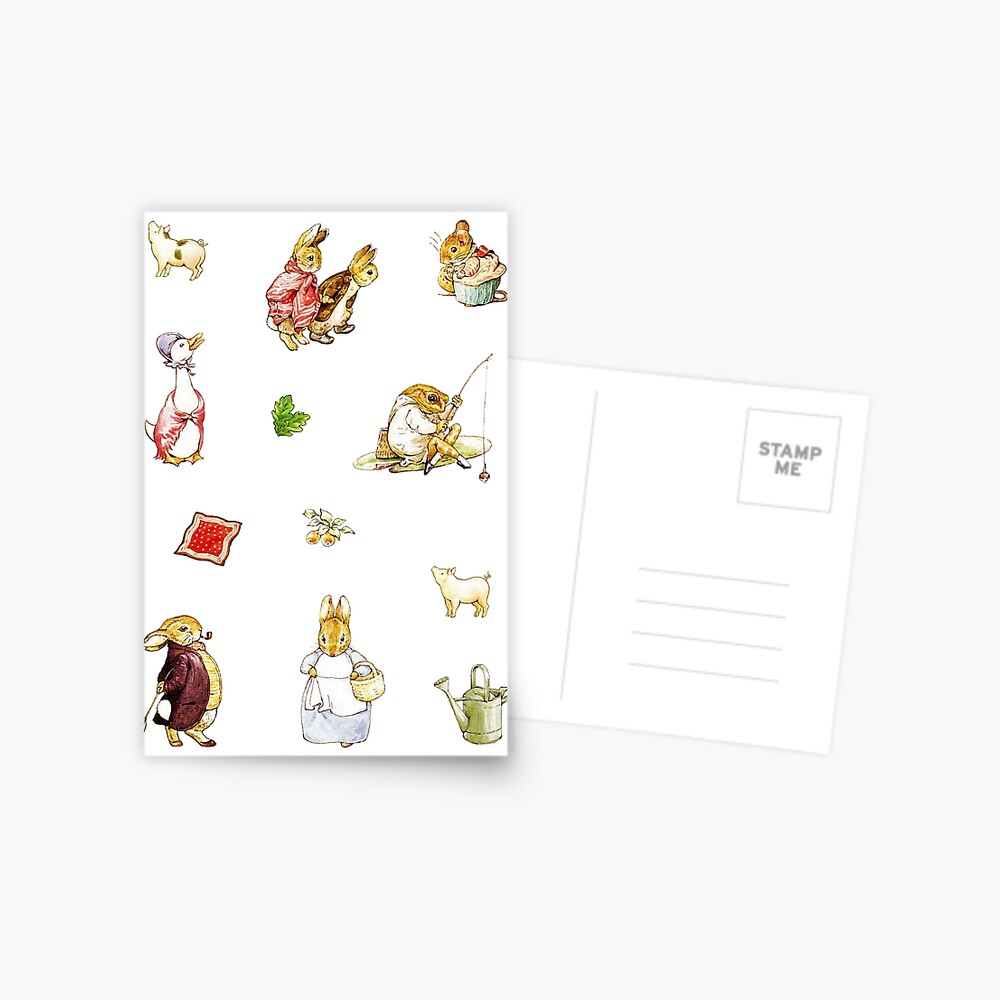 "Peter Rabbit and Friends Collection Pack - Beatrix Potter" Sticker for ...