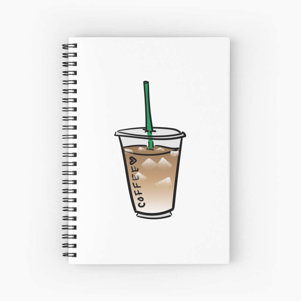 "Iced Coffee" Sticker for Sale by sarahjoydunlap | Redbubble