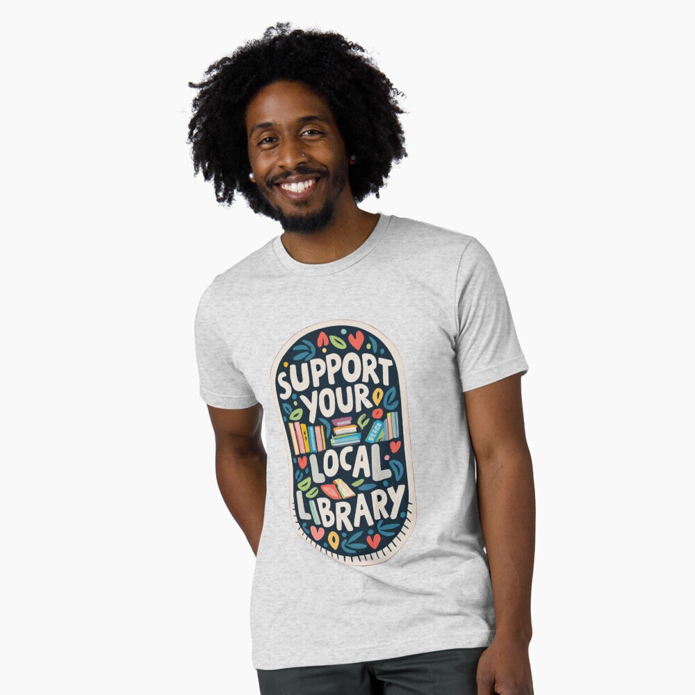 "Support Your Local Library Delicate Sketch Book With illuminations ...