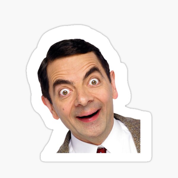 Mr Bean Stickers | Redbubble