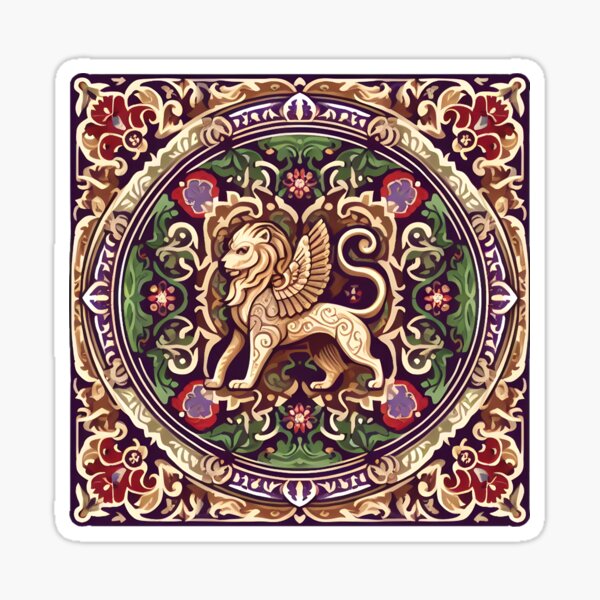 "Persian pattern rug - Persian (iran) design" Sticker by Elbenj | Redbubble