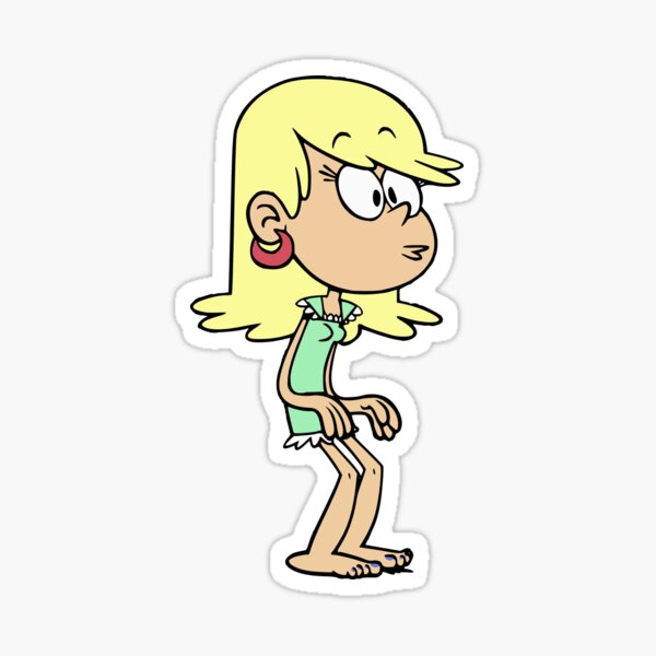 "Leni Loud wait The Loud House" Sticker for Sale by Diamanths | Redbubble