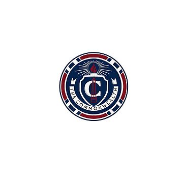 "The Commonwealth Logo" Sticker for Sale by EmilyRDR | Redbubble