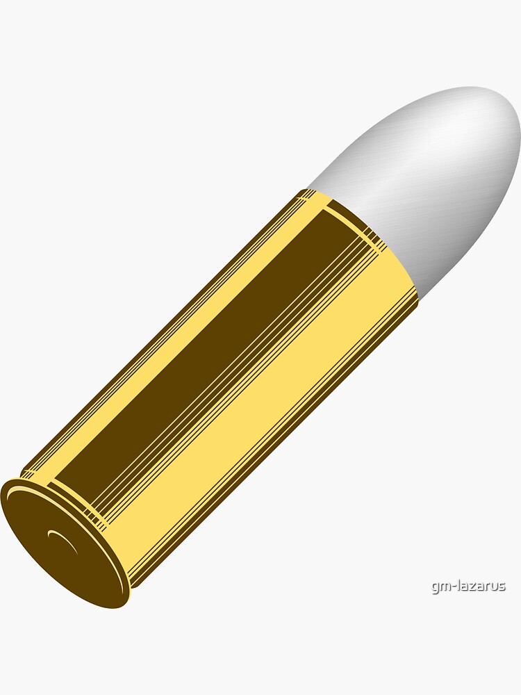 "Vintage Bullet" Sticker for Sale by gm-lazarus | Redbubble