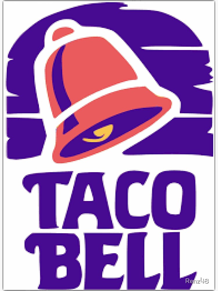 "Taco Bell Original Retro Logo" Sticker for Sale by Renz48 | Redbubble