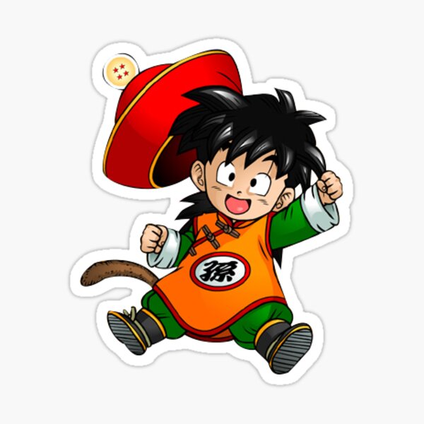 "Cute Kid Gohan (Dragon Ball Z)" Sticker for Sale by ArgentavisGames ...