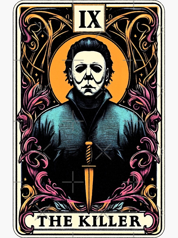 "The Killer" Sticker for Sale by KejcoDesigns | Redbubble