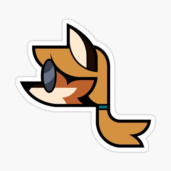 "Xenia Profile" Sticker for Sale by cathodegaytube | Redbubble