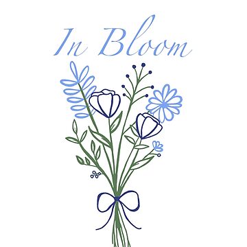 "In Bloom -ZB1" Sticker for Sale by Theo-saur04 | Redbubble