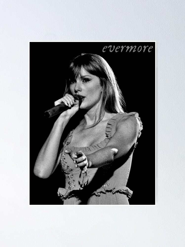 "Taylor Swift Evermore" Poster for Sale by CHESLEY-DESIGN | Redbubble