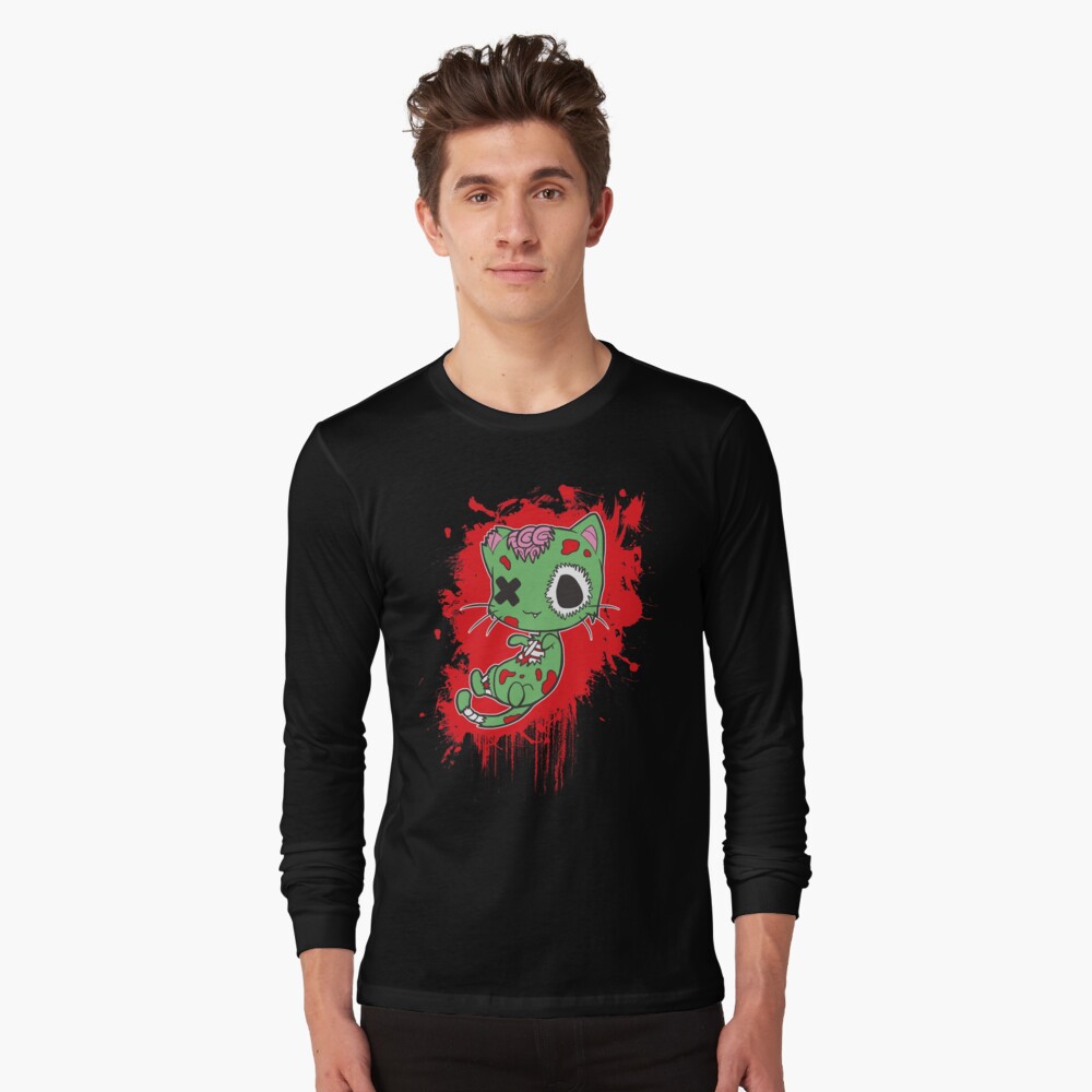 "Zombie Cat" Sticker for Sale by SpecialKay Studio | Redbubble