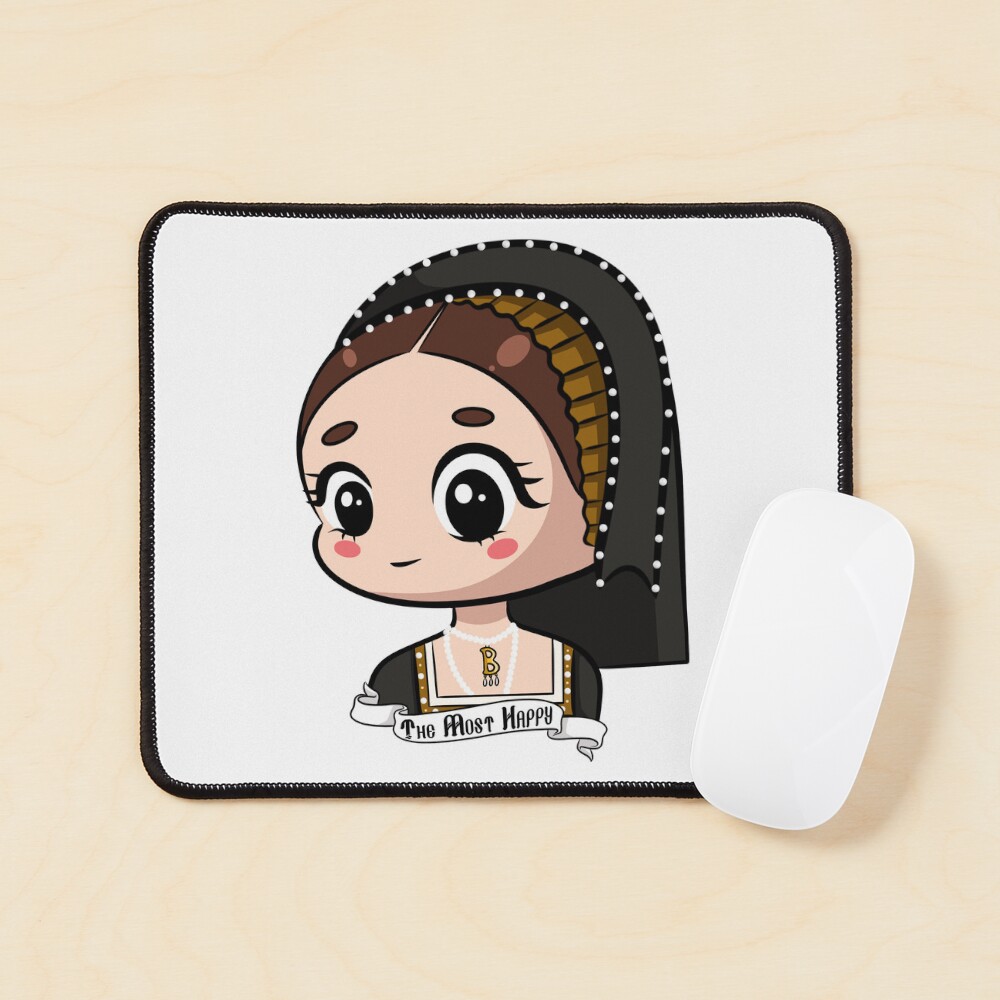 "Chibi Queen Anne Boleyn" Sticker for Sale by ArtbyKob | Redbubble