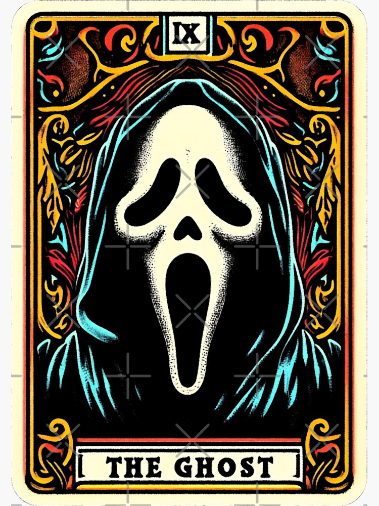 "The Ghost" Sticker for Sale by KejcoDesigns | Redbubble