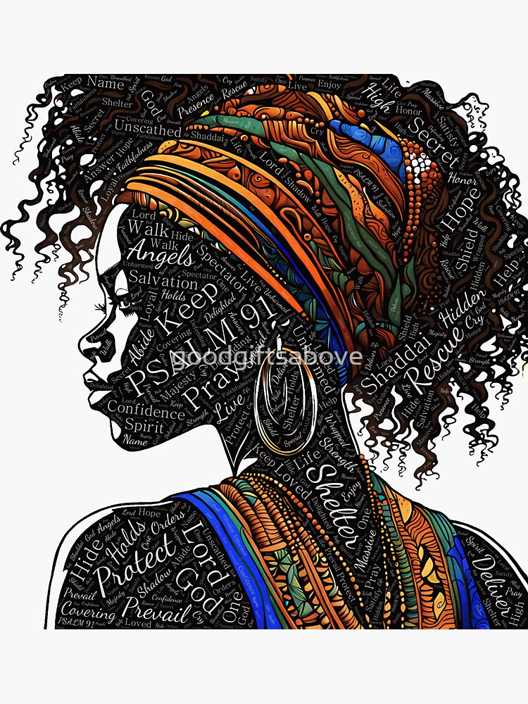 "Covered Psalm 91" Sticker for Sale by goodgiftsabove | Redbubble