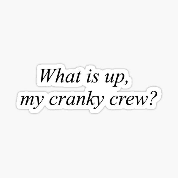 Crankgameplays Merch & Gifts for Sale | Redbubble