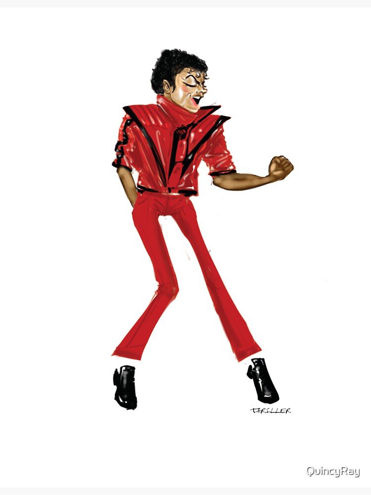 "MJ - Beat it" Sticker for Sale by QuincyRay | Redbubble
