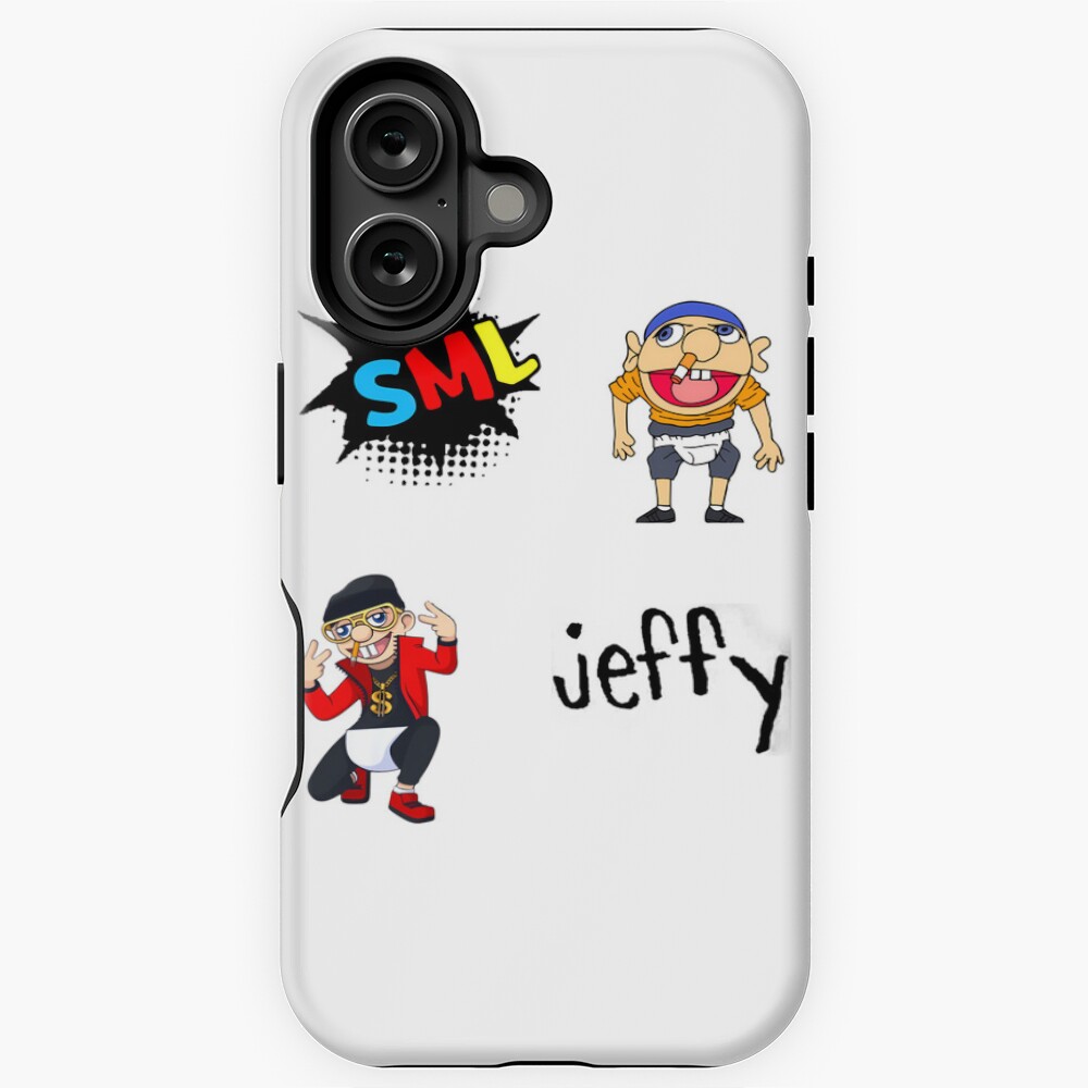 "Jeffy Funny Puppet Sticker Pack Sml Supermariologan Cool" Sticker for ...