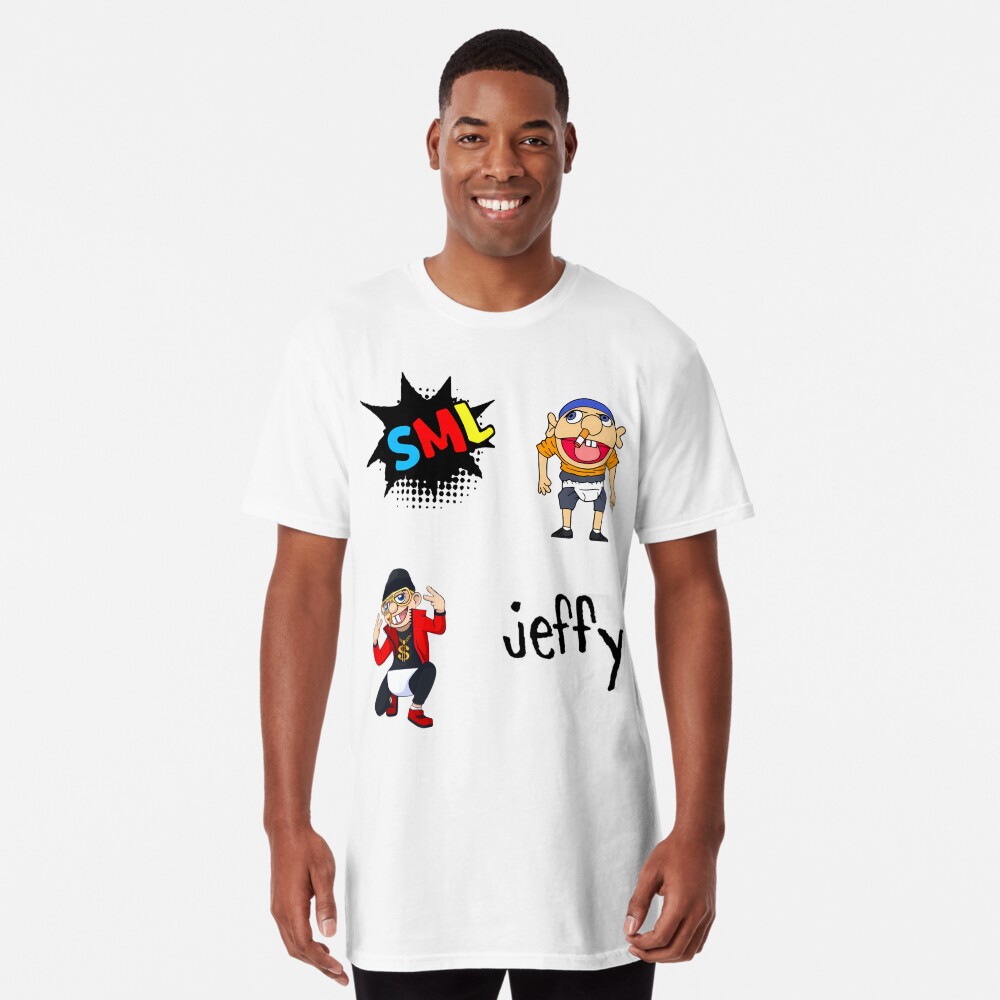 "Jeffy Funny Puppet Sticker Pack Sml Supermariologan Cool" Sticker for ...