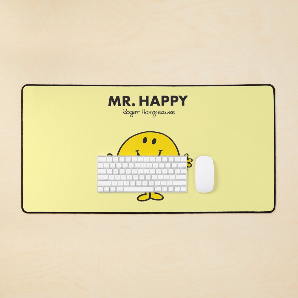 "Mr. Men Mr. Happy Cute Funny Happy" Sticker for Sale by Dtoamsytss ...