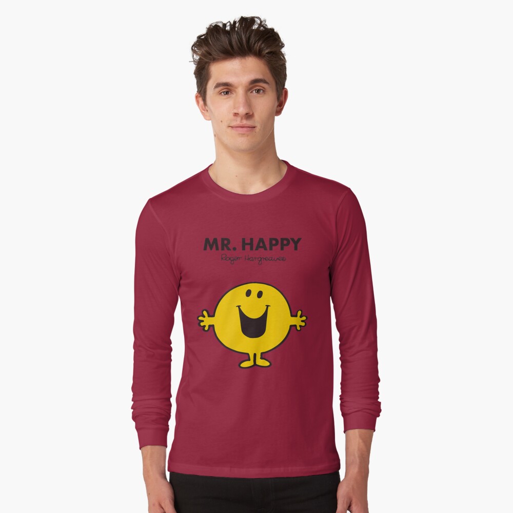 "Mr. Men Mr. Happy Cute Funny Happy" Sticker for Sale by Dtoamsytss ...