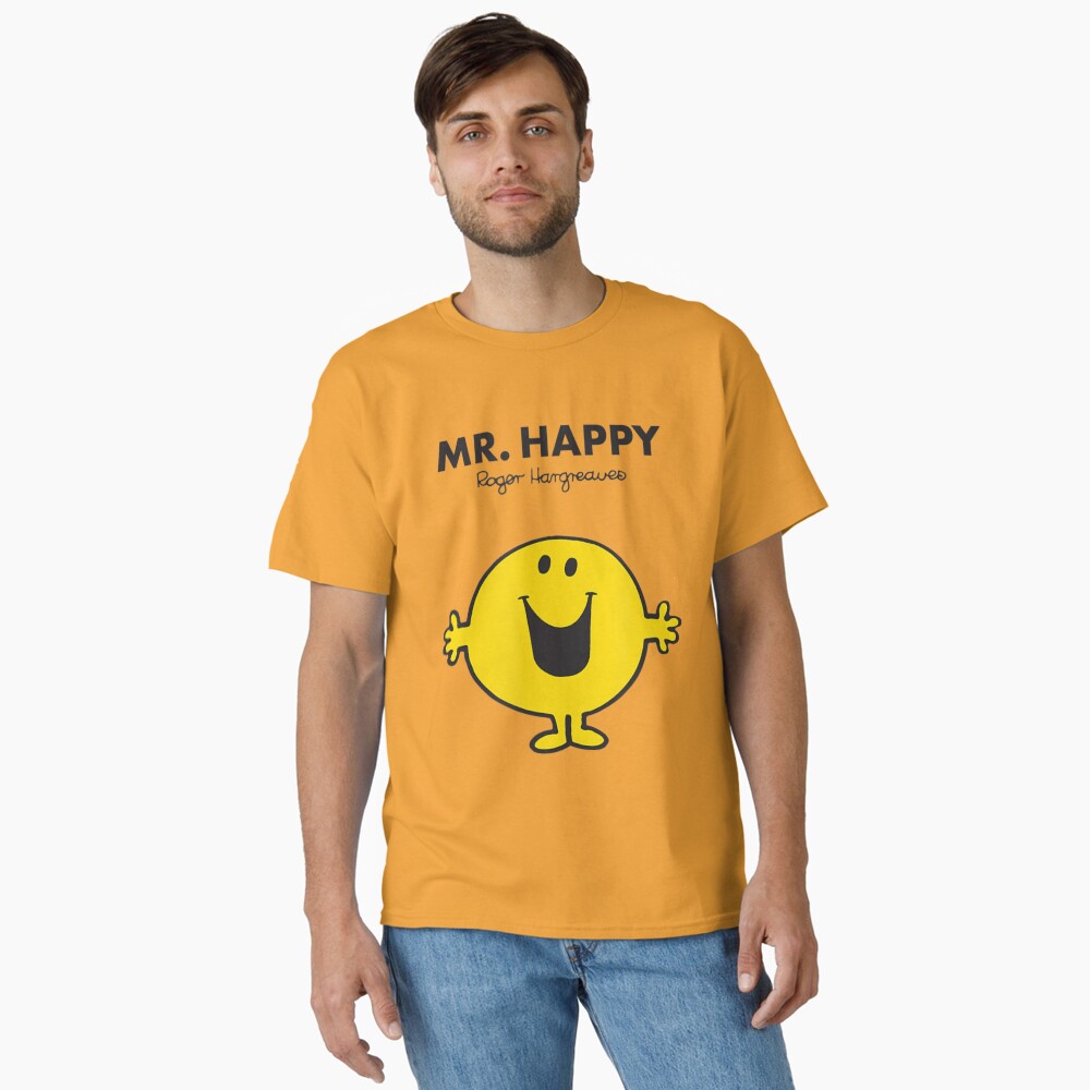 "Mr. Men Mr. Happy Cute Funny Happy" Sticker for Sale by Dtoamsytss ...