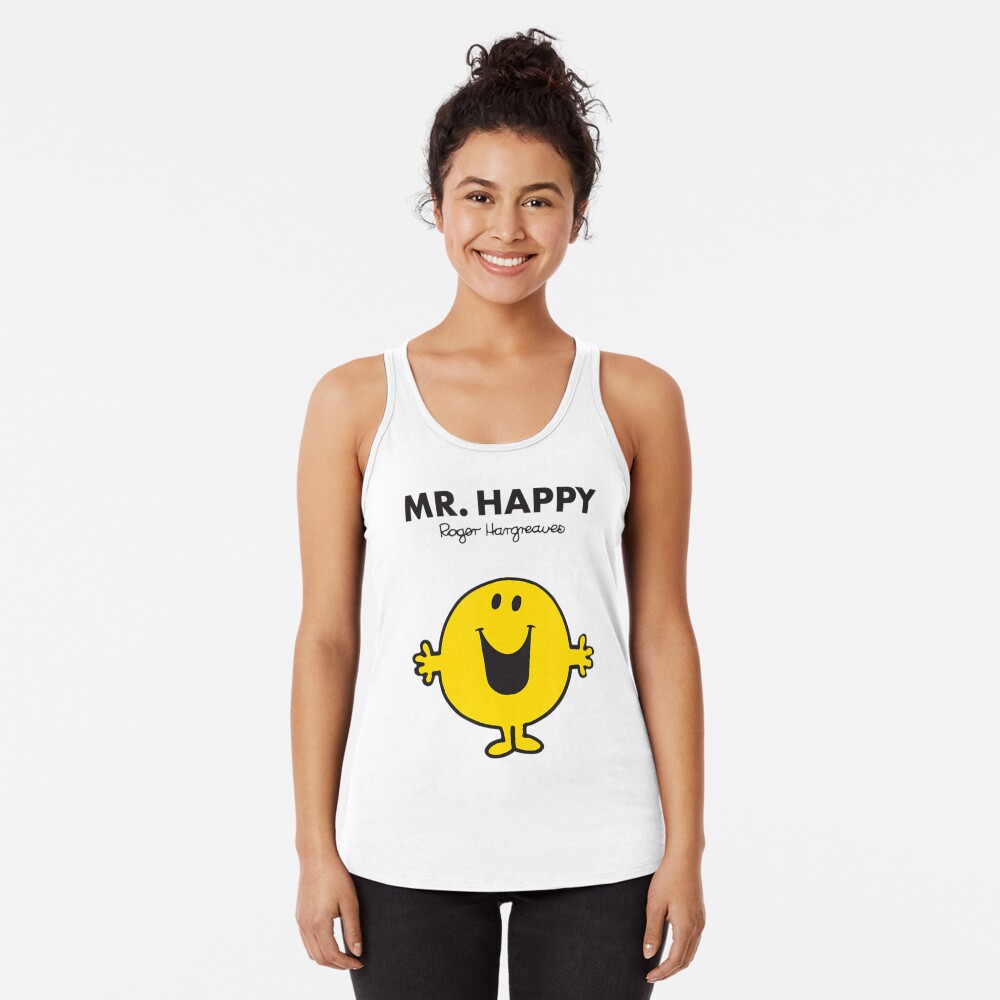 "Mr. Men Mr. Happy Cute Funny Happy" Sticker for Sale by Dtoamsytss ...