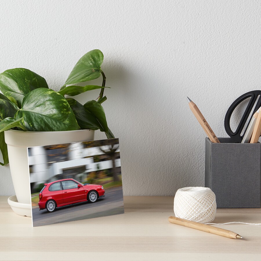 "Toyota Corolla G6R" Sticker by checkermc | Redbubble