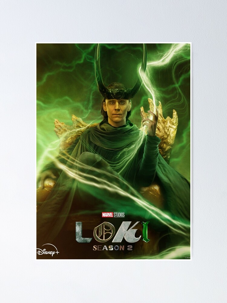 "Loki TVA Series " Poster for Sale by Axto7 | Redbubble