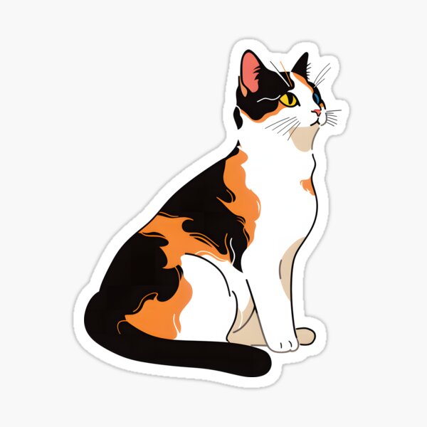 "Calico Cat with Heterochromatic Eyes, Calico Cat Lovers, Calico Cat ...