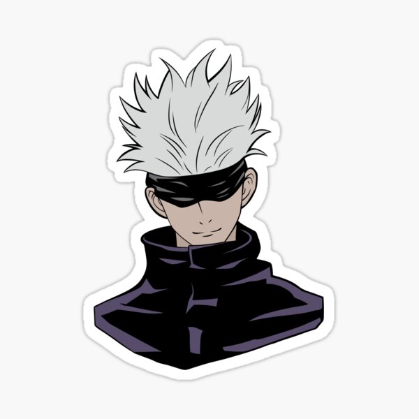 "Gojo Satoru" Sticker for Sale by Eztor | Redbubble