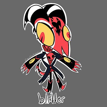 "Helluva Boss: Blitter" Sticker for Sale by MaddoxTamoke | Redbubble