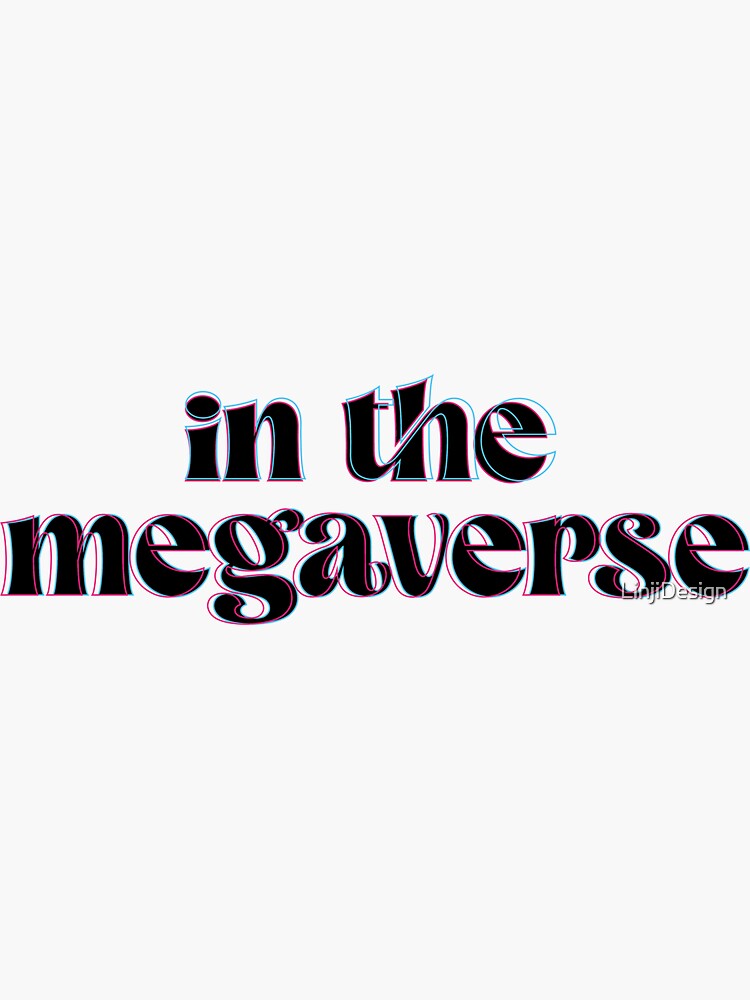 "Stray Kids Megaverse" Sticker by LinjiDesign | Redbubble