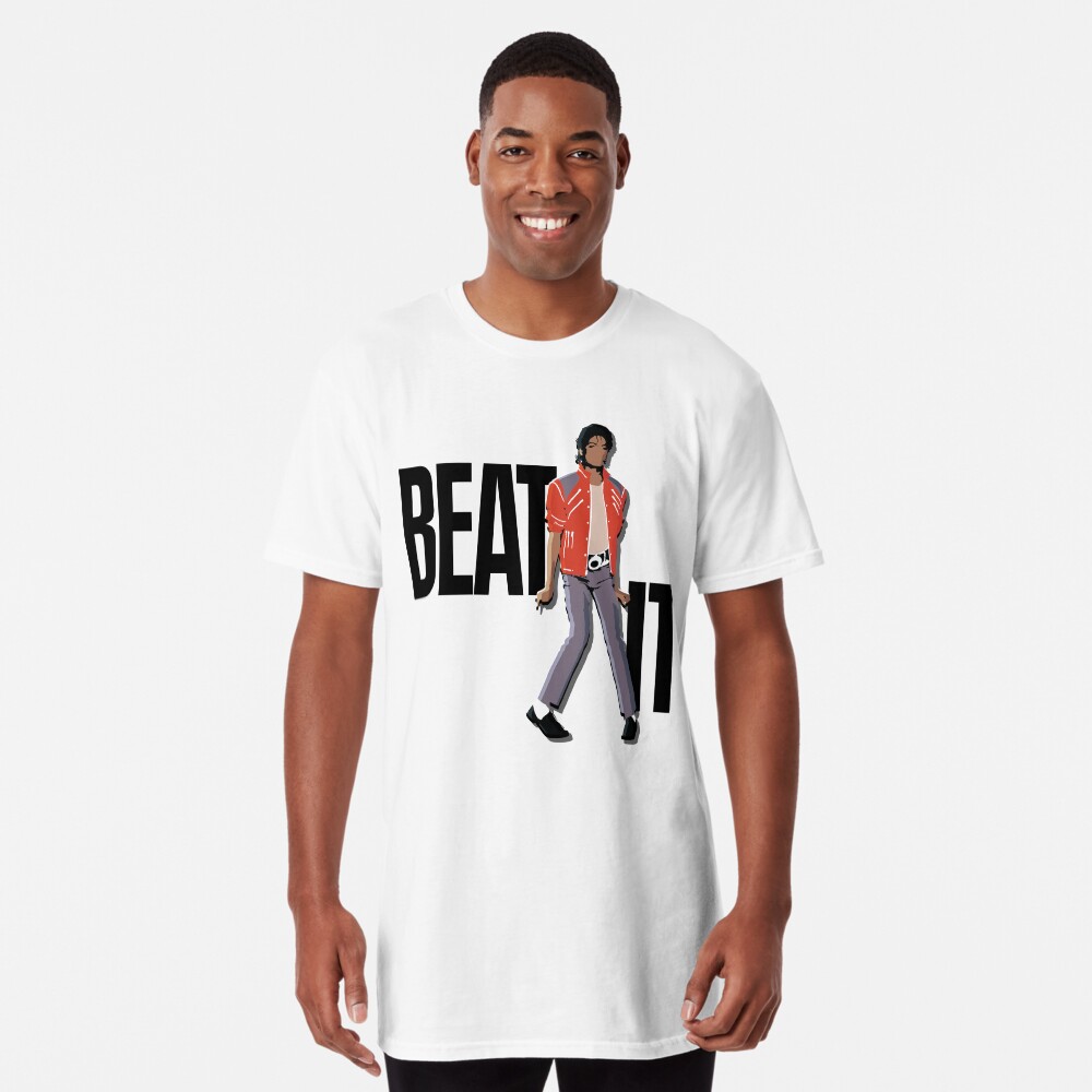 "Beat It" Sticker for Sale by s-w-g | Redbubble