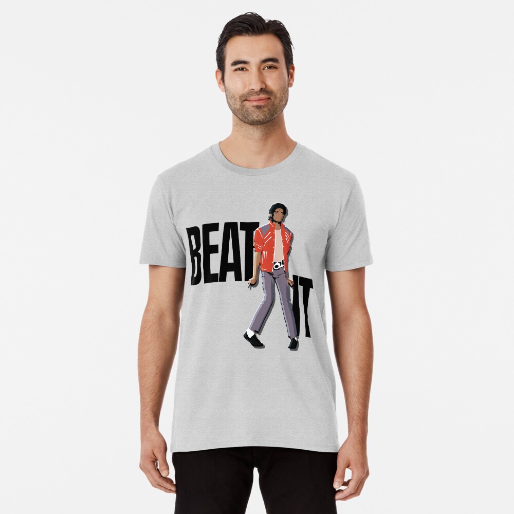 "Beat It" Sticker for Sale by s-w-g | Redbubble