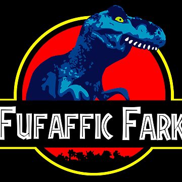 "Fufaffic Fark" Sticker by Mindangos Art Collective | Redbubble