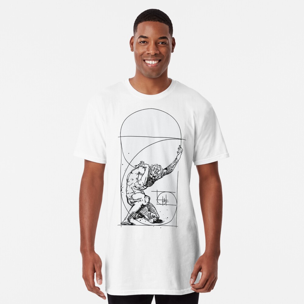 "Sisyphus and the golden ratio" Sticker for Sale by AnyEve | Redbubble
