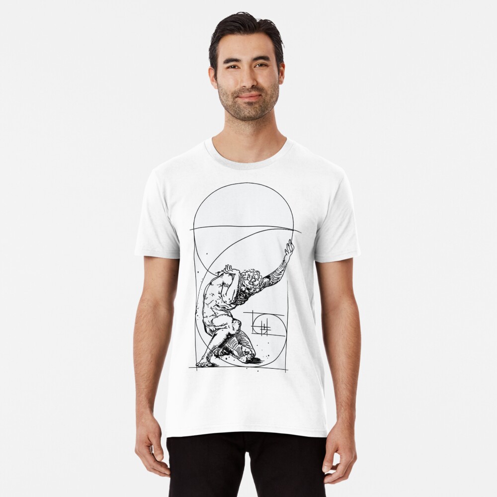 "Sisyphus and the golden ratio" Sticker for Sale by AnyEve | Redbubble