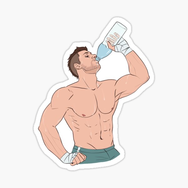 "Thirsty Soap" Sticker for Sale by ArtbyMarn | Redbubble