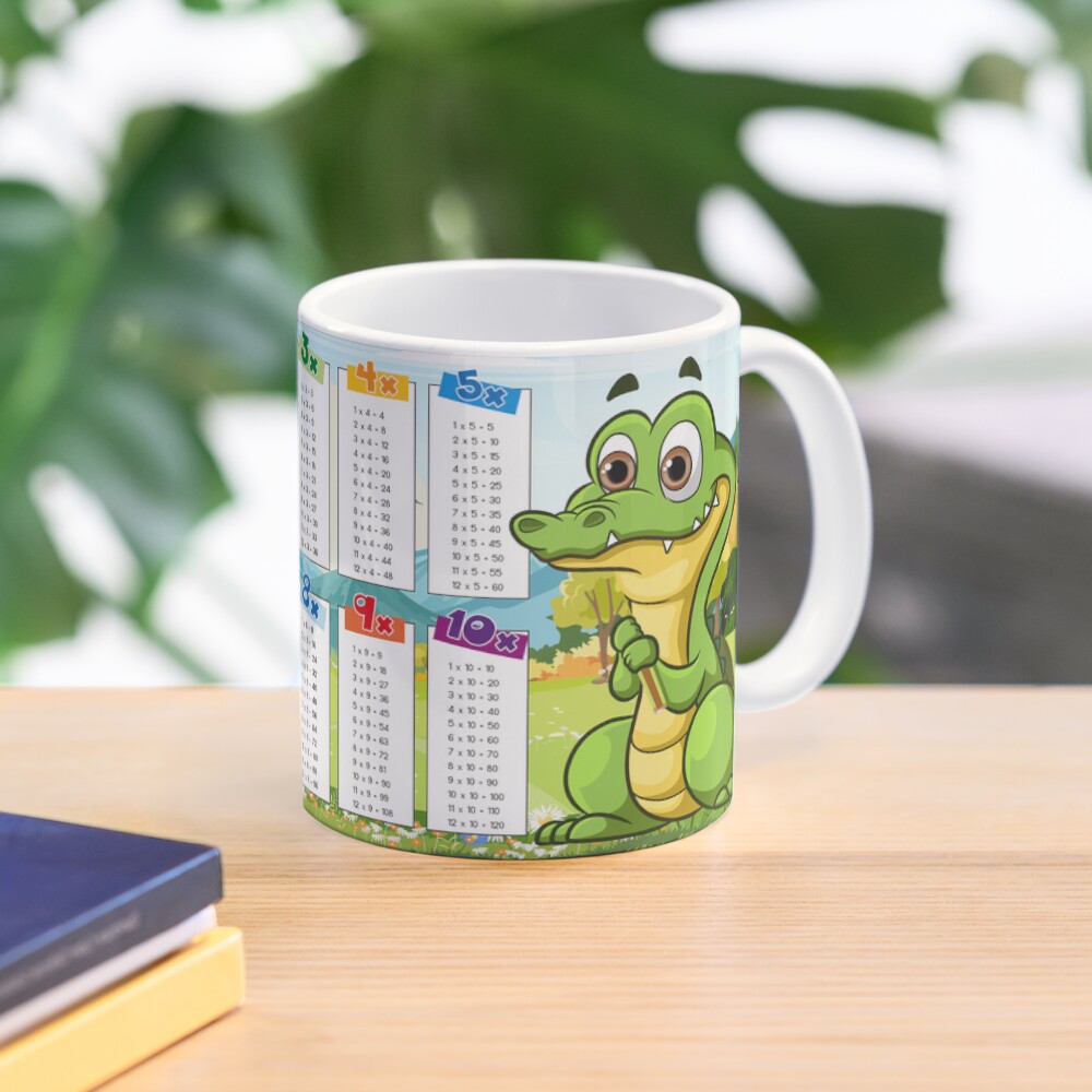 "Multiplication table mug -Multiplication Table Charts mug ...
