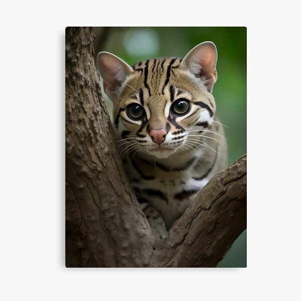 Schattige Ocelotwelpen Leinwanddrucke: Cute Ocelot | Redbubble