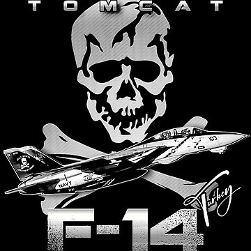 "F-14 Tomcat Fighterjet" Sticker for Sale by Aerolovers | Redbubble