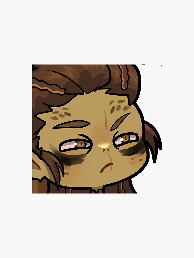 "Baldurs Gate 3 Laezel Sus" Sticker for Sale by FuraRoss | Redbubble